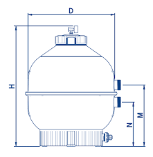 ASTER POOL FILTER ASTRALPOOL - Astralux